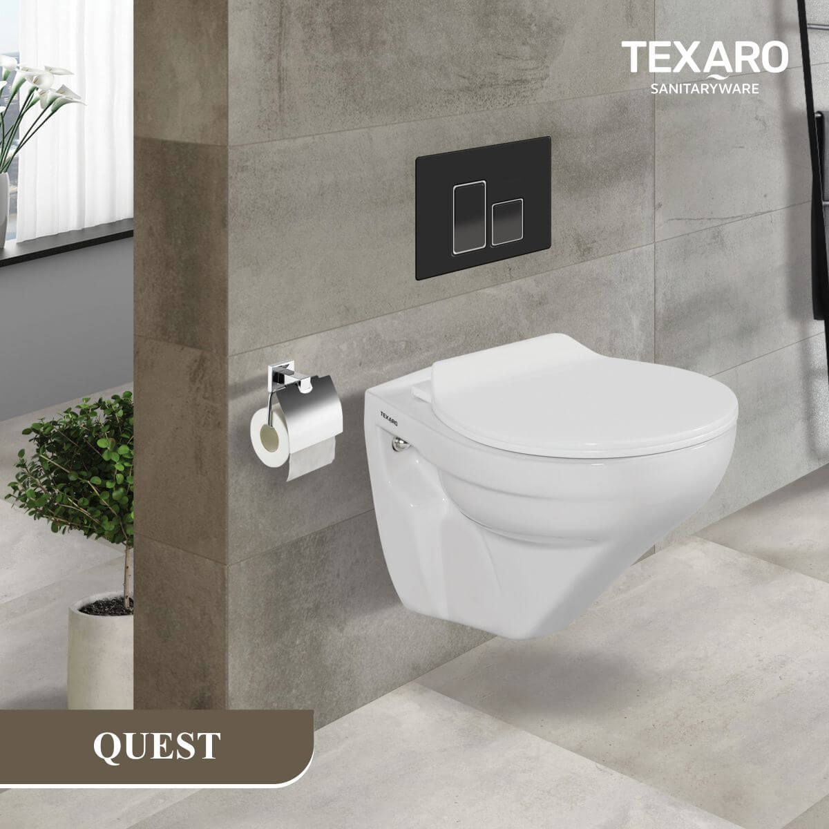 Quest - Wall Hung Toilets | Valueline Series | Texaro Sanitaryware
